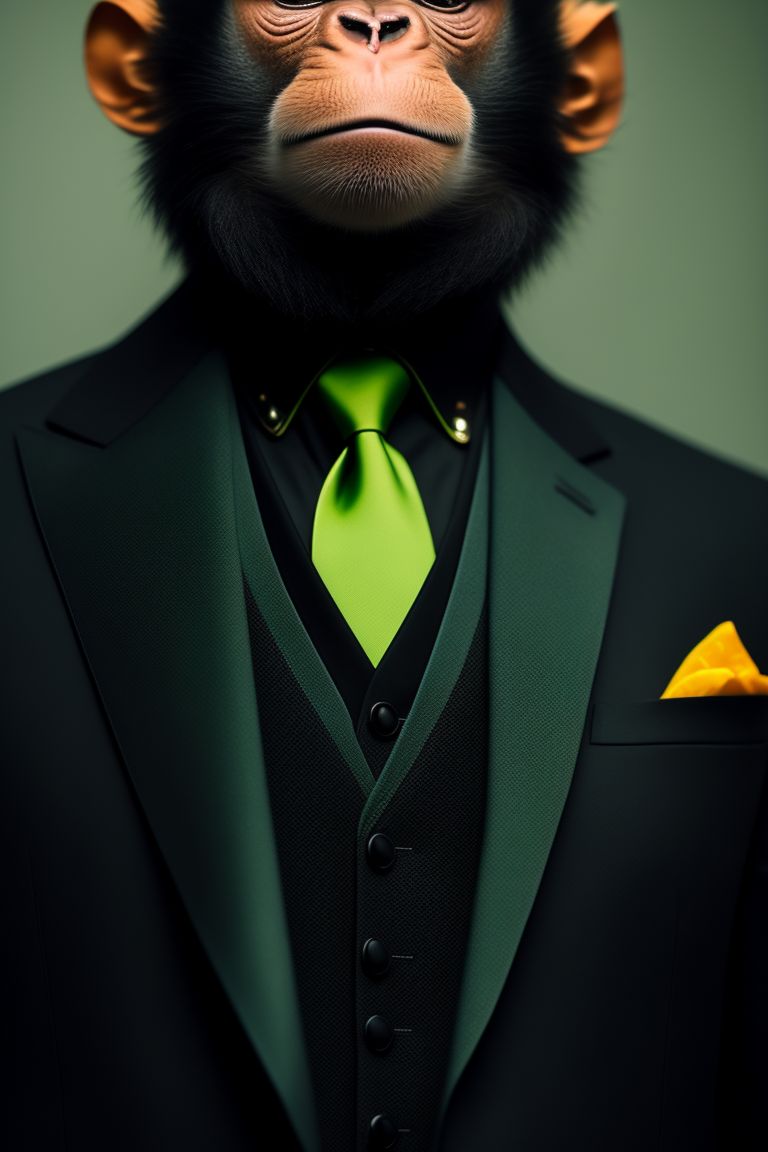 Monkeys Wearing Ties