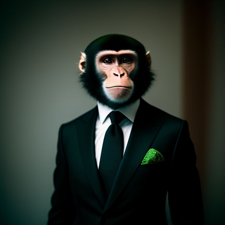 Monkeys Wearing Ties