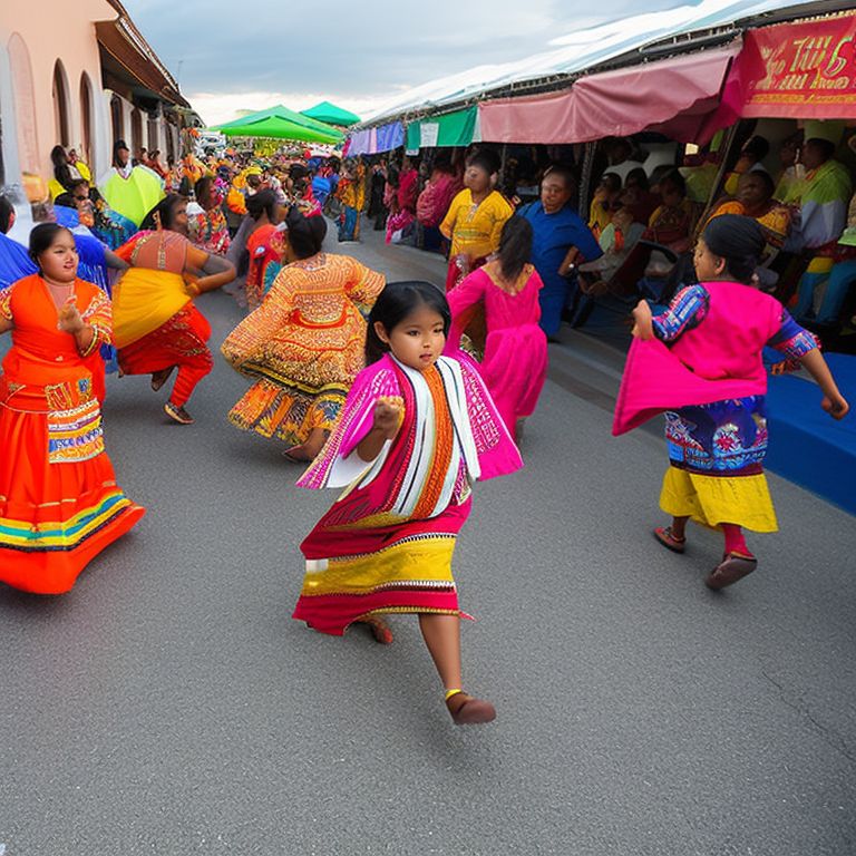 Filipino Children Dancing