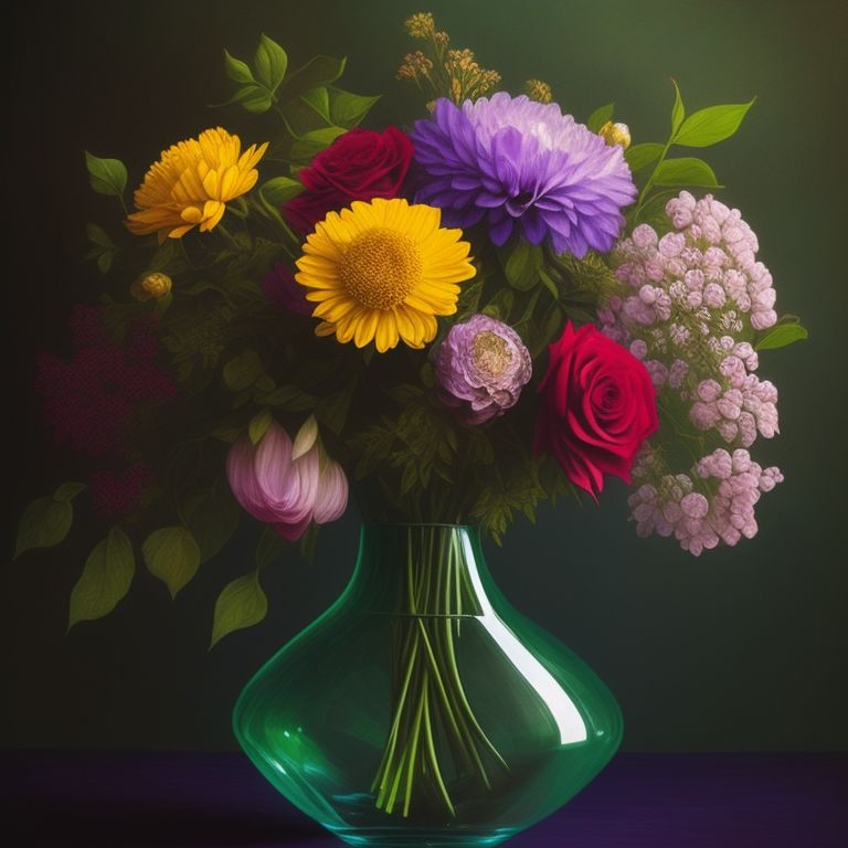 impure-deer189: The vase features an exquisite artisanal ((cut glass ...