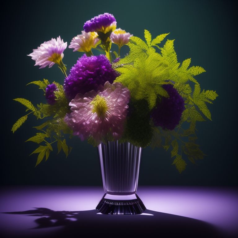 impure-deer189: The vase features an exquisite artisanal ((cut glass ...