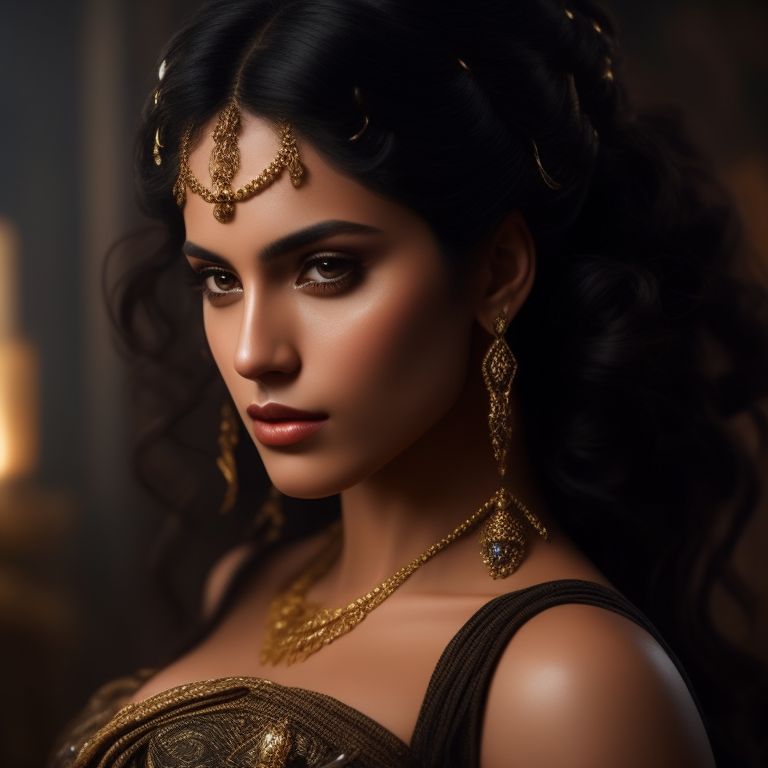 Zany Ape528 Arianne Martell Early Twenties Physically Beautiful Olive Skin Big Dark Eyes