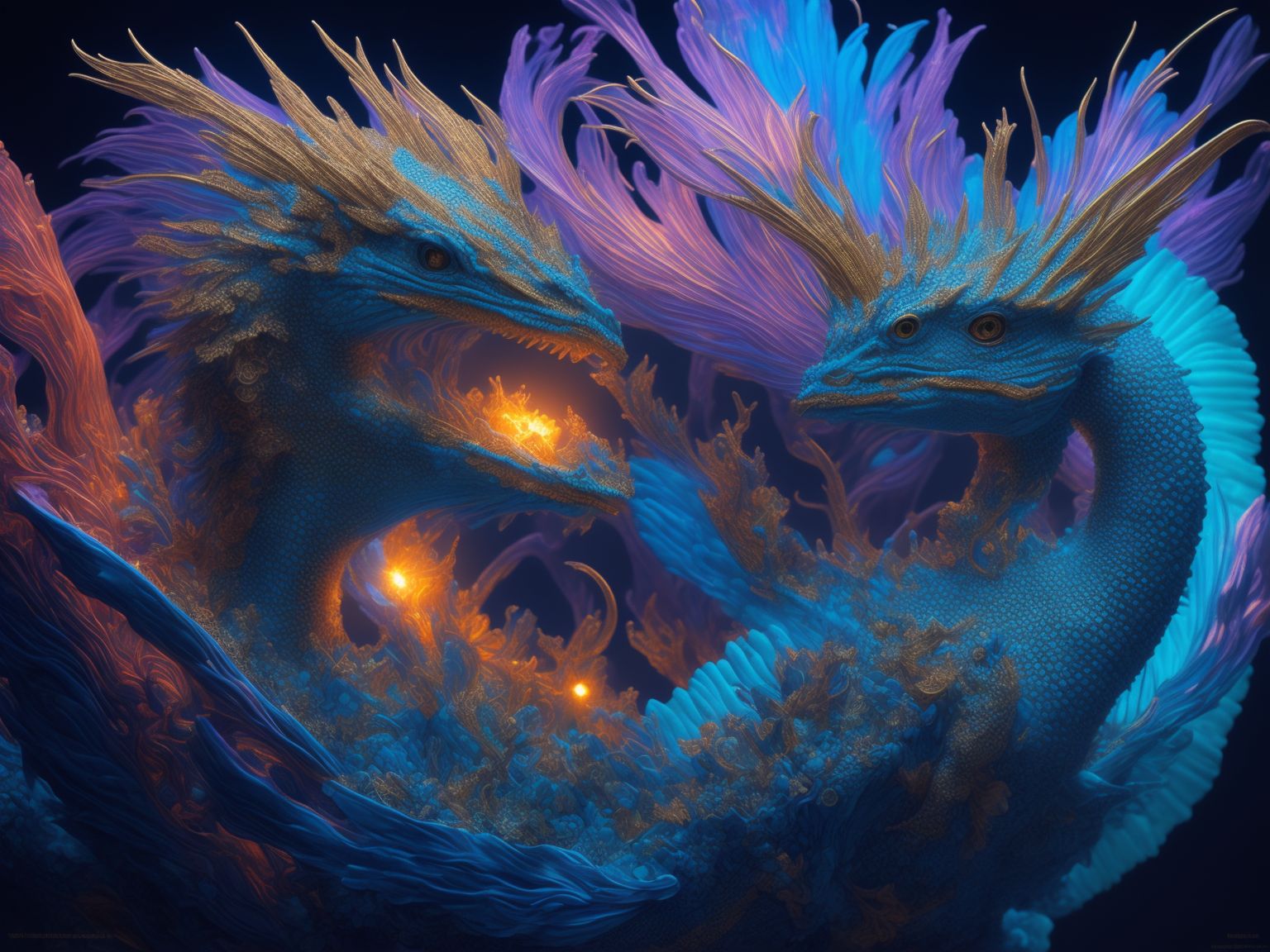 dnbcd: mighty glaucus atlanticus, mystical legendary dragon des mers ...