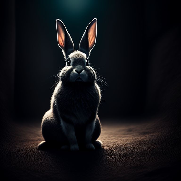 Anime Evil White Rabbit