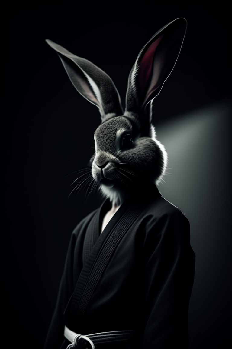 Anime Evil White Rabbit