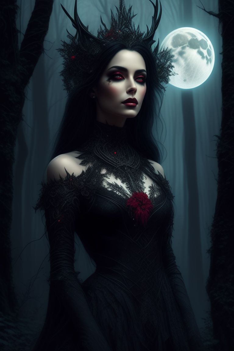 Vampire Forest Background