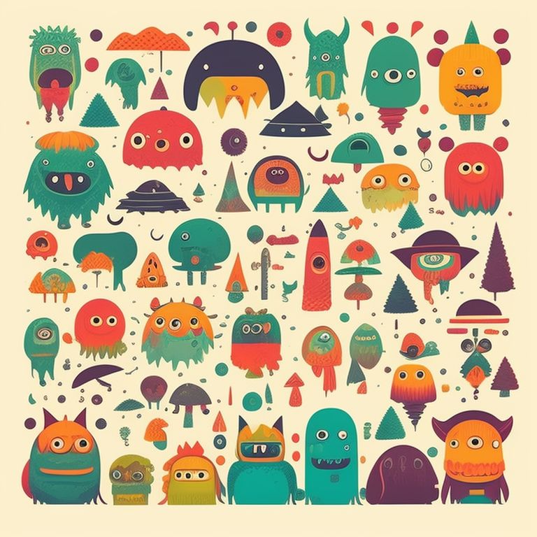 Doodle Art Colored Adventure Time
