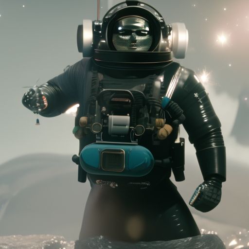 Retro Atmospheric Diving Suit