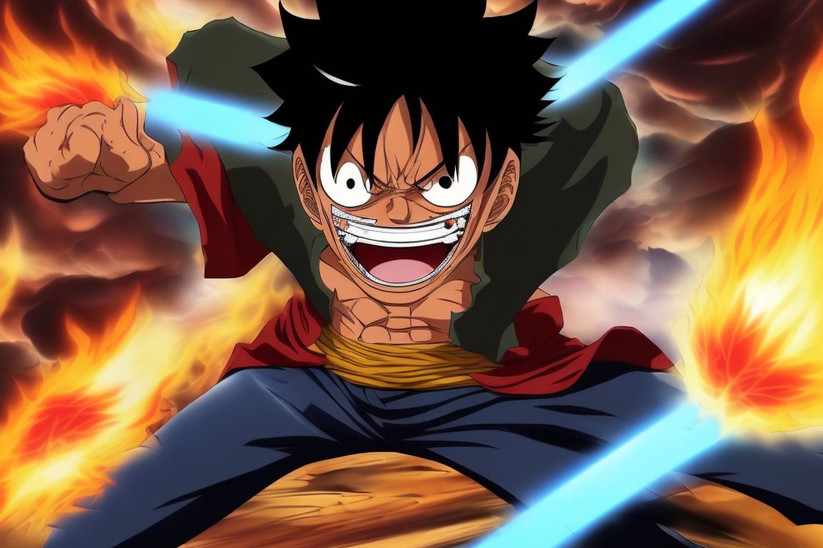 Gaston: Design a dynamic manga image with three characters standing ...