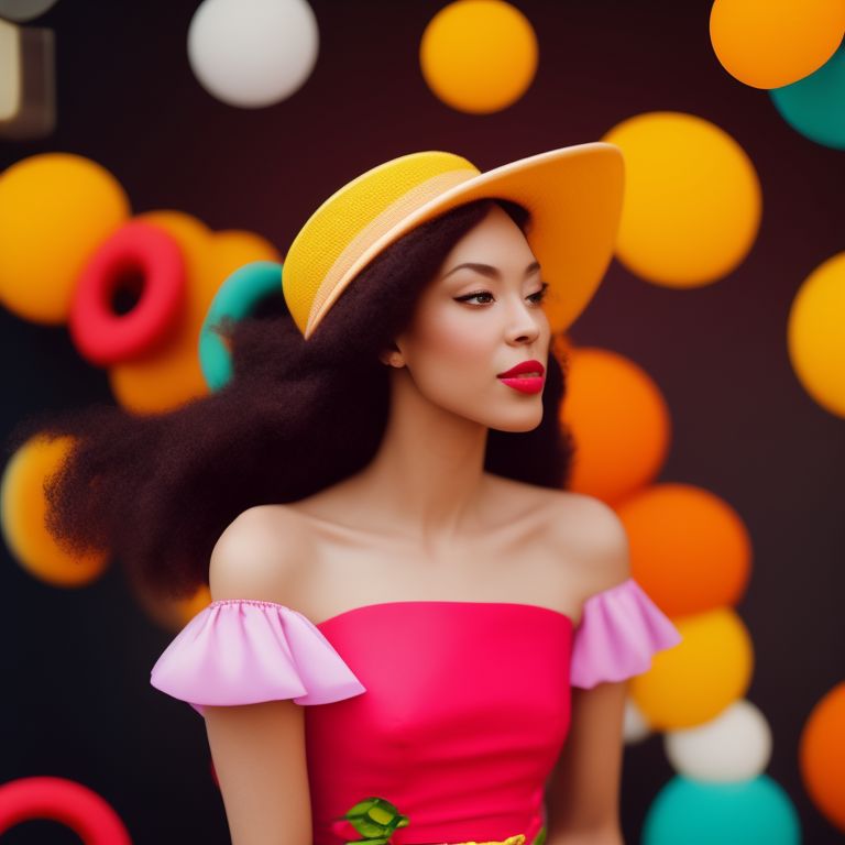 moodybrowneyes: A visually appealing scene depicts a woman with an ...