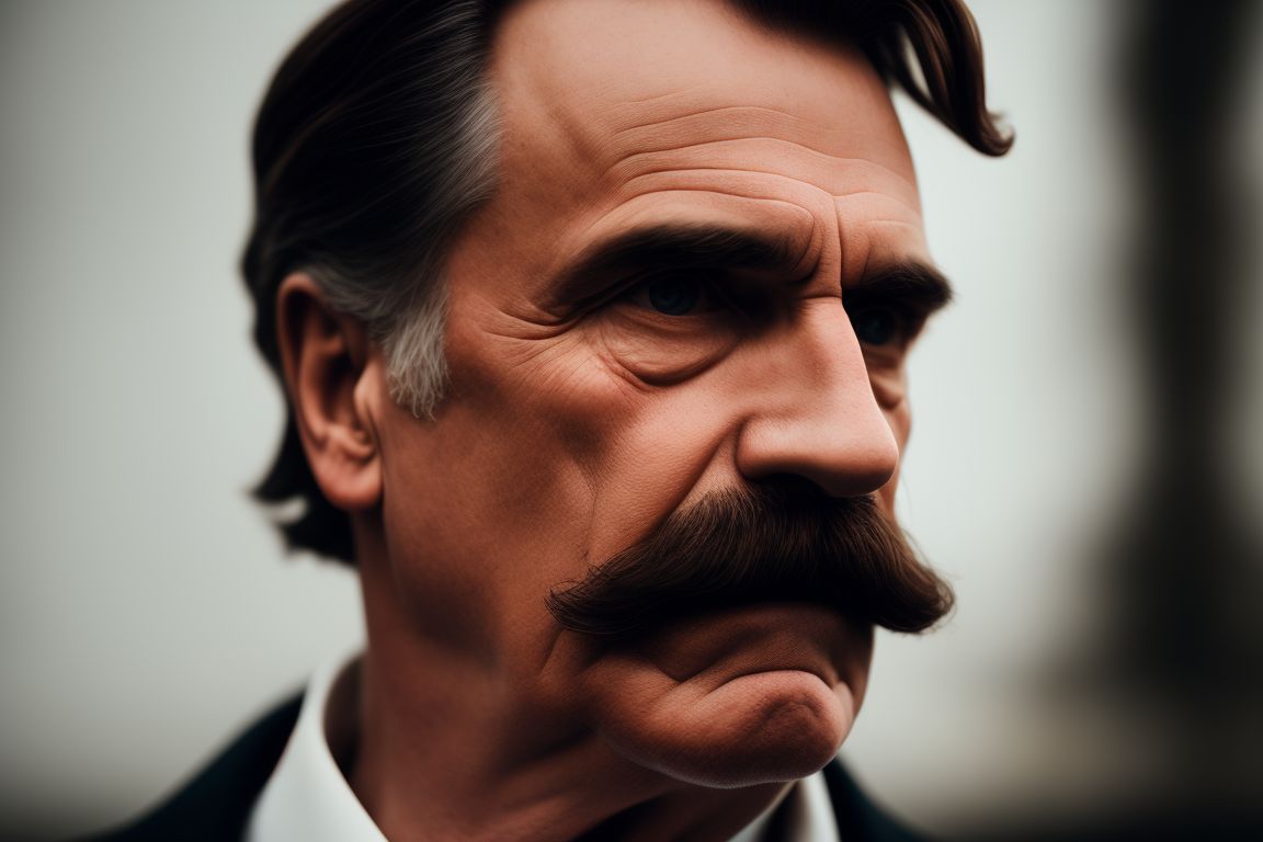 Friedrich Nietzsche Mustache