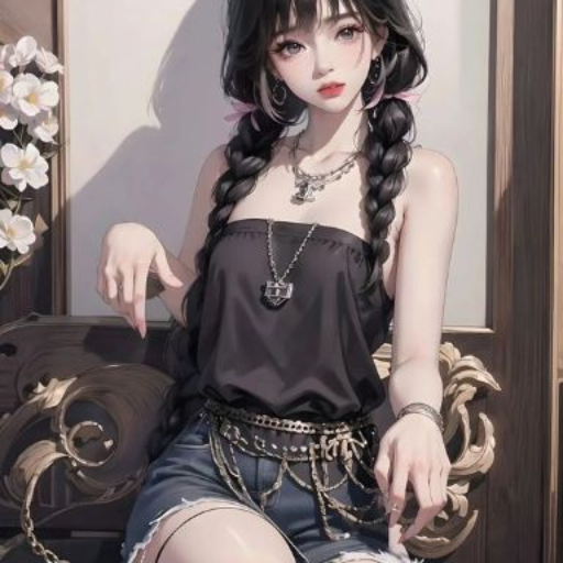 Sylvanas: dark-haired woman, normal décolletage, john persons style ...