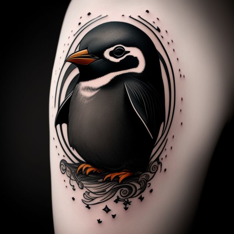 Penguin Tattoo Designs
