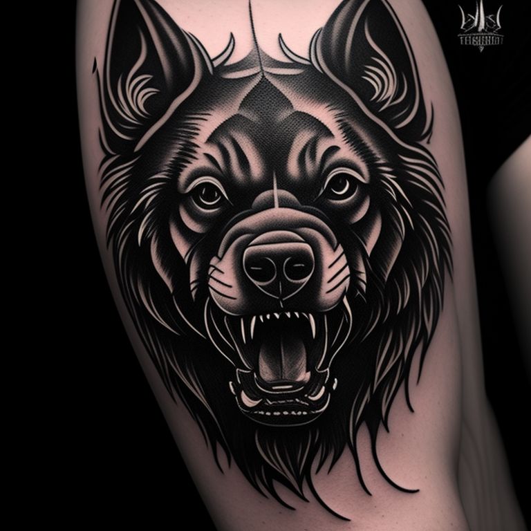 Hellhound Tattoo