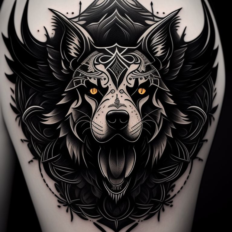 Hellhound Tattoo