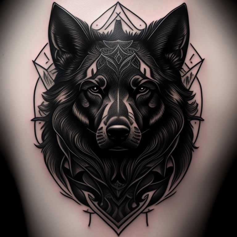 Hellhound Tattoo
