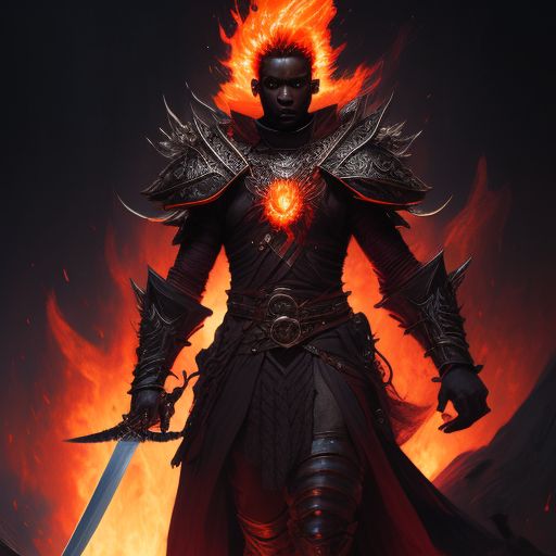 Fire Genasi Fighter