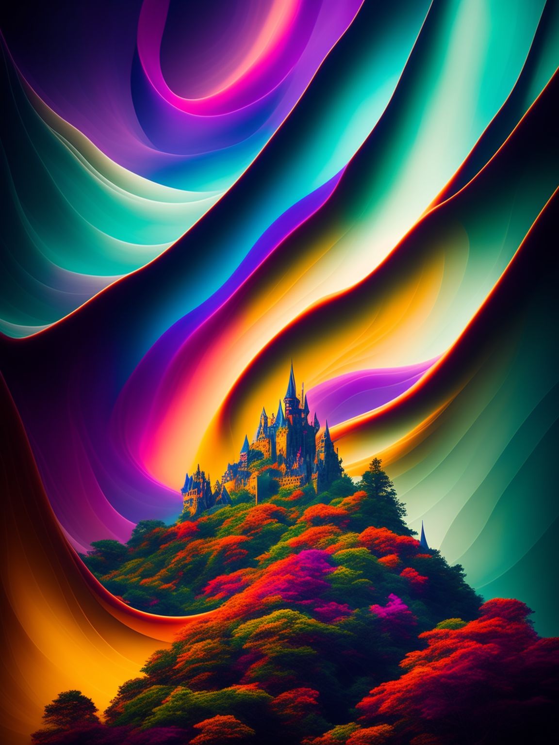 Peter.Wirdemo: An intricately designed image portraying a magnificent ...