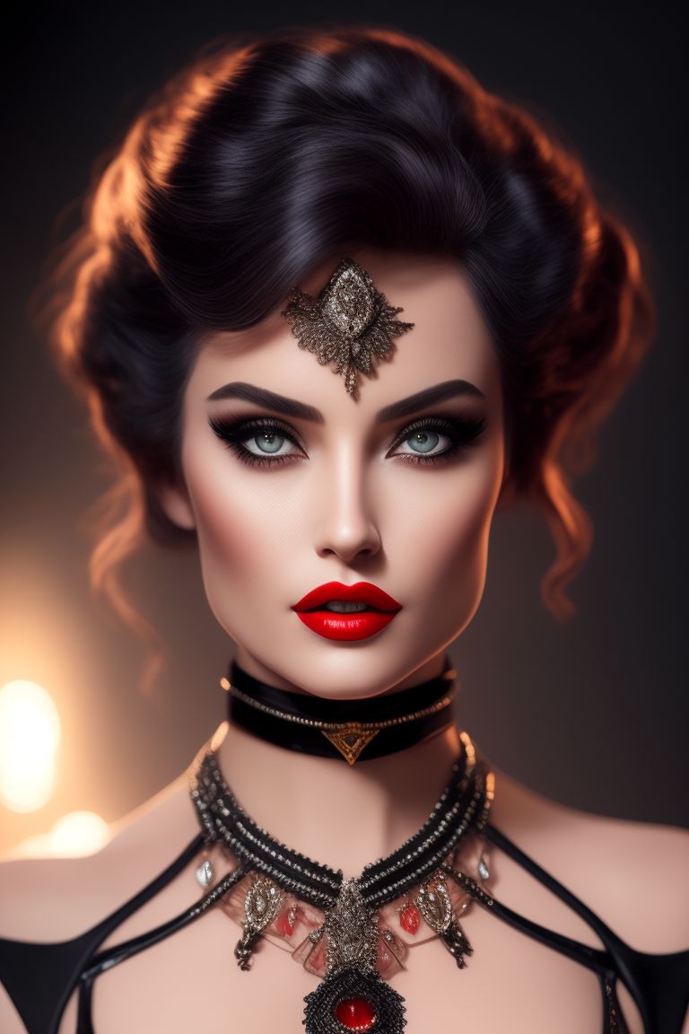 Moulin Rouge Makeup Look | Saubhaya Makeup