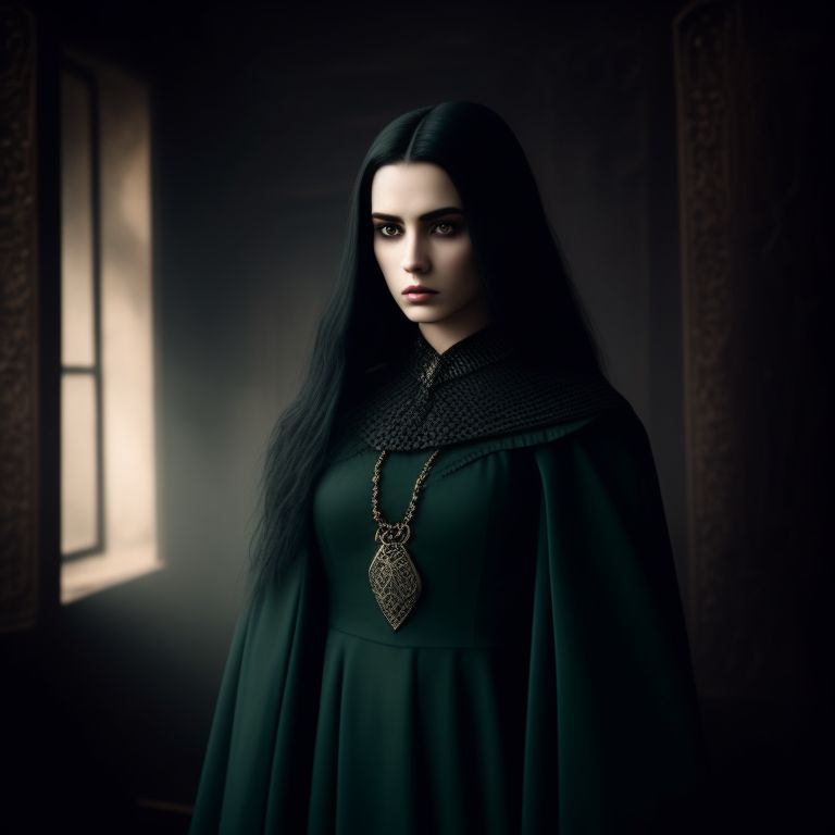 Merlin Morgana Green Dress