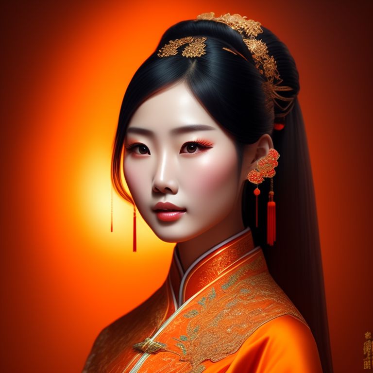 Beautiful Traditional Chinese Woman