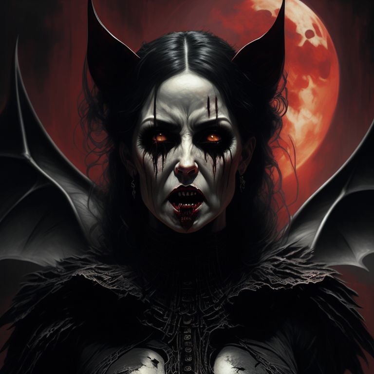 Scary Female Vampires