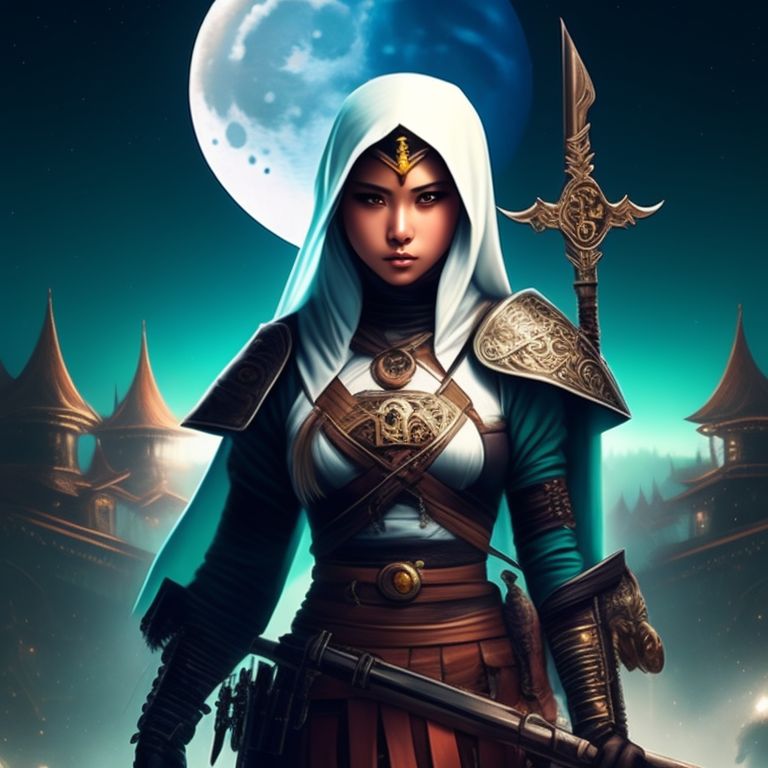 Jaya_Hess: Warrior Nun inspired outfit, blonde girl with a cross in hand.