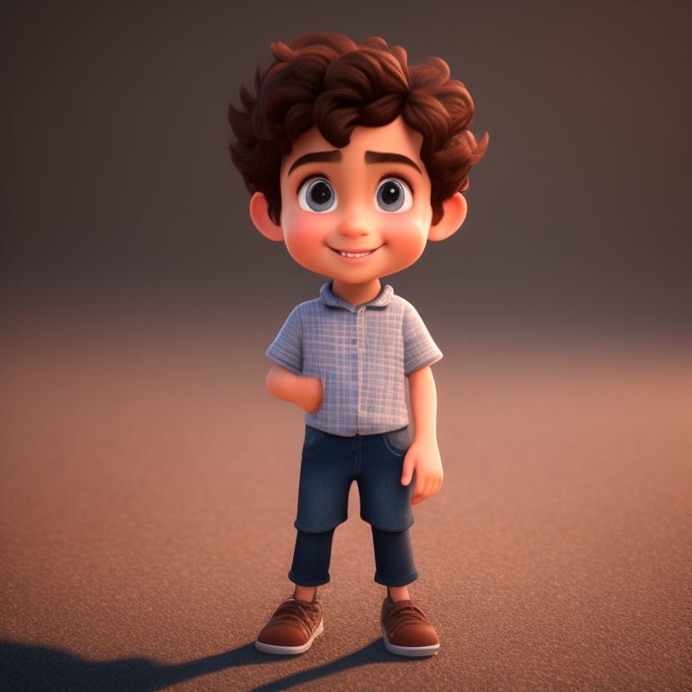 Disney Characters With Brown Hair Boy
