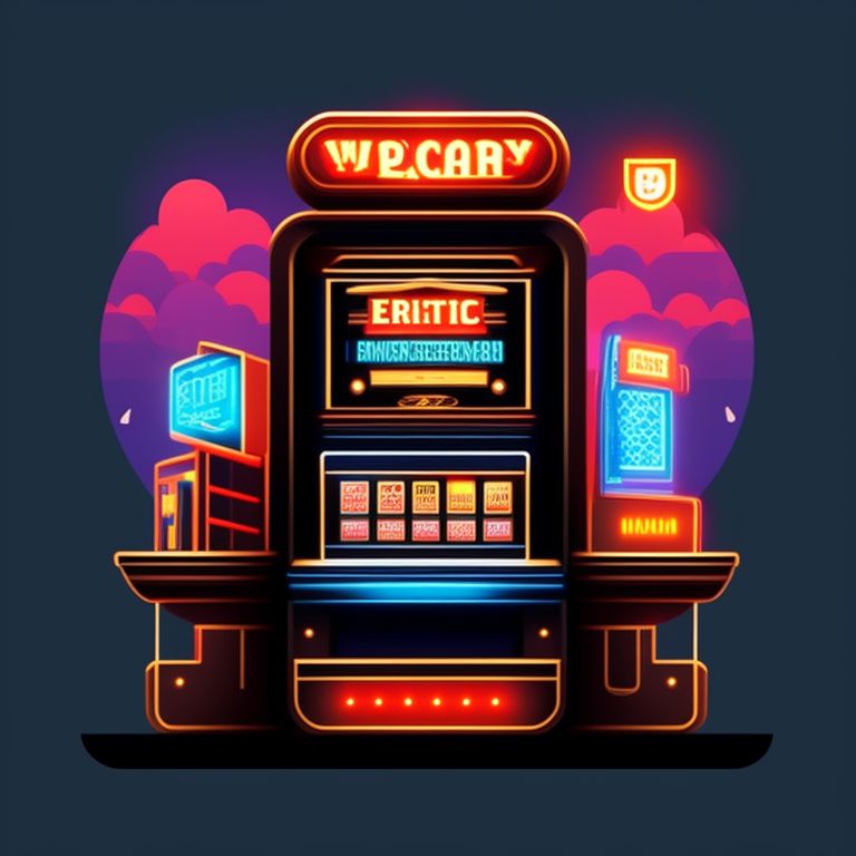 Slot Machine Illustration