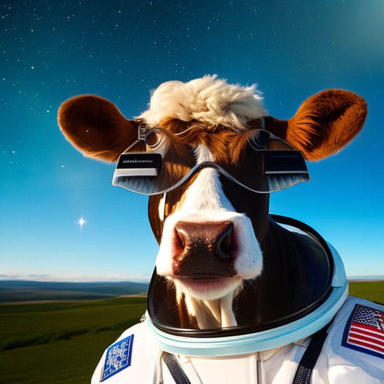 Cow Astronaut