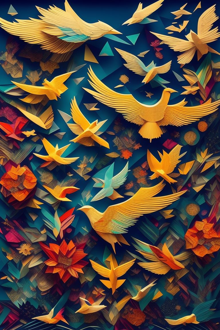 Fedoraxsa: The avian creatures gracefully soar through the wide open ...