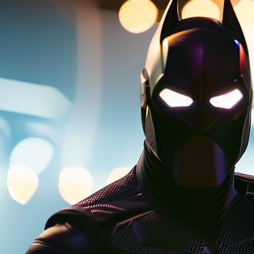 jaunty-rail407: messi soccer player in batman costume, night city ...