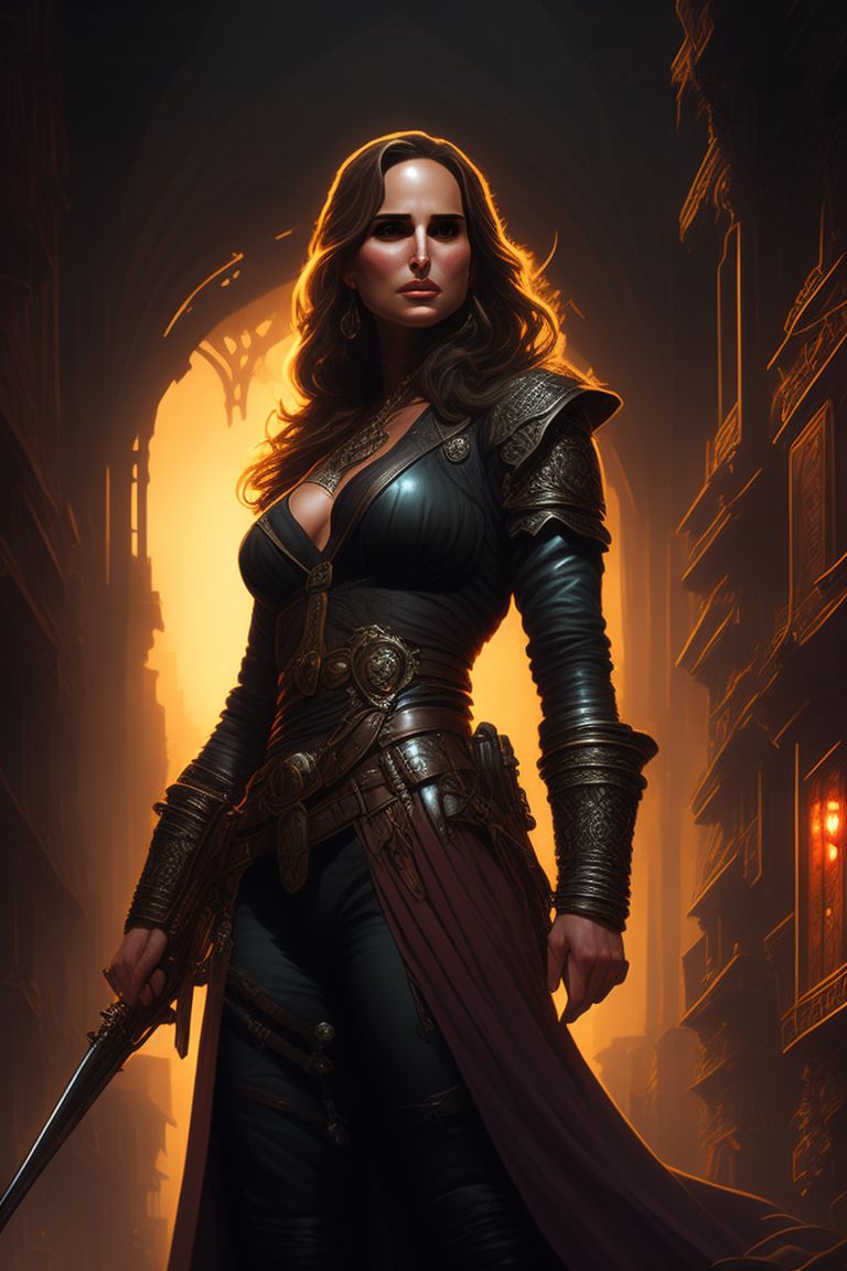 cruel-dugong21: a port town in a fantasy style of natalie portman