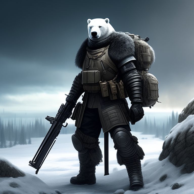 Armored Polar Bear