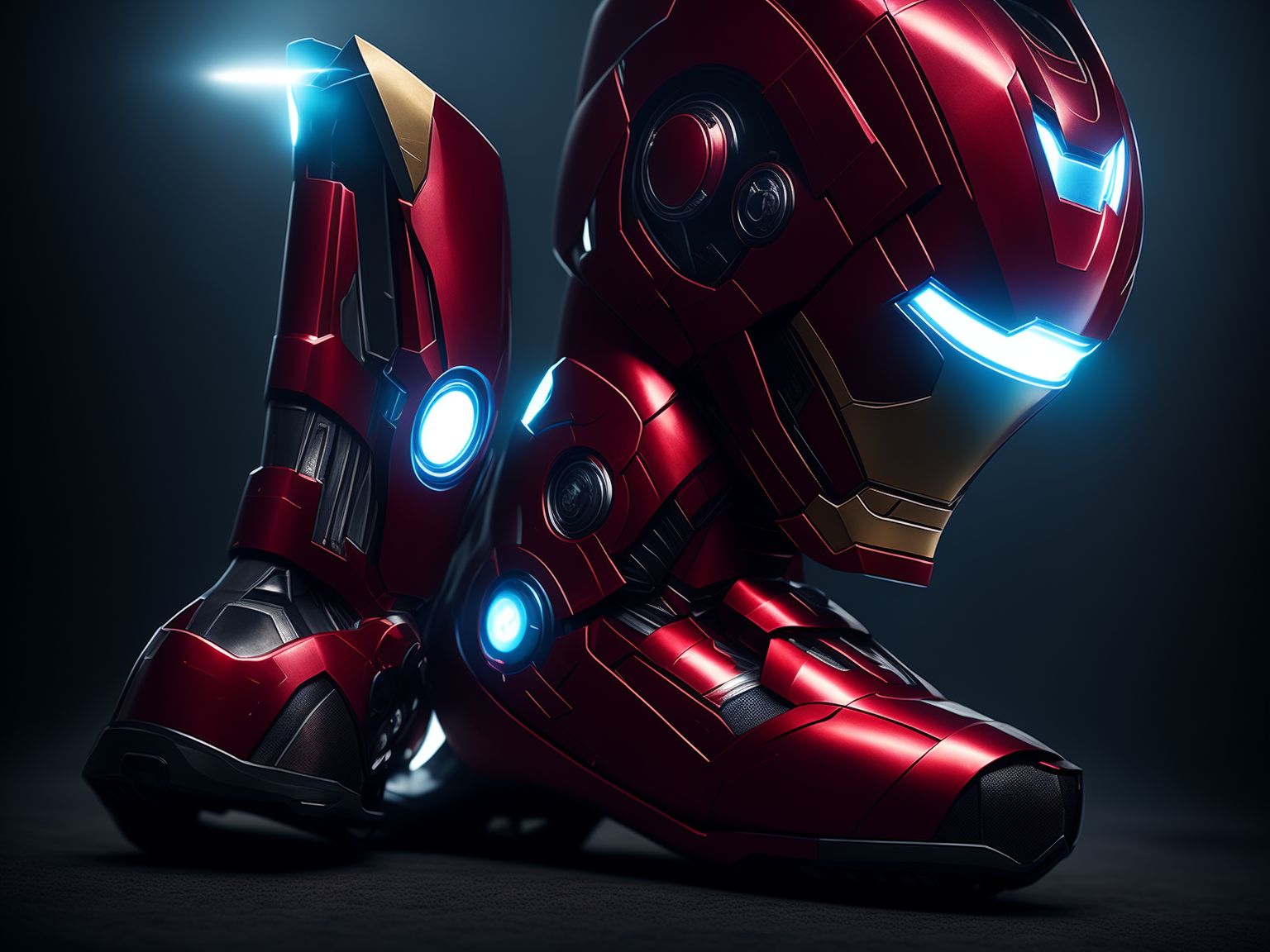 Iron Man Boots