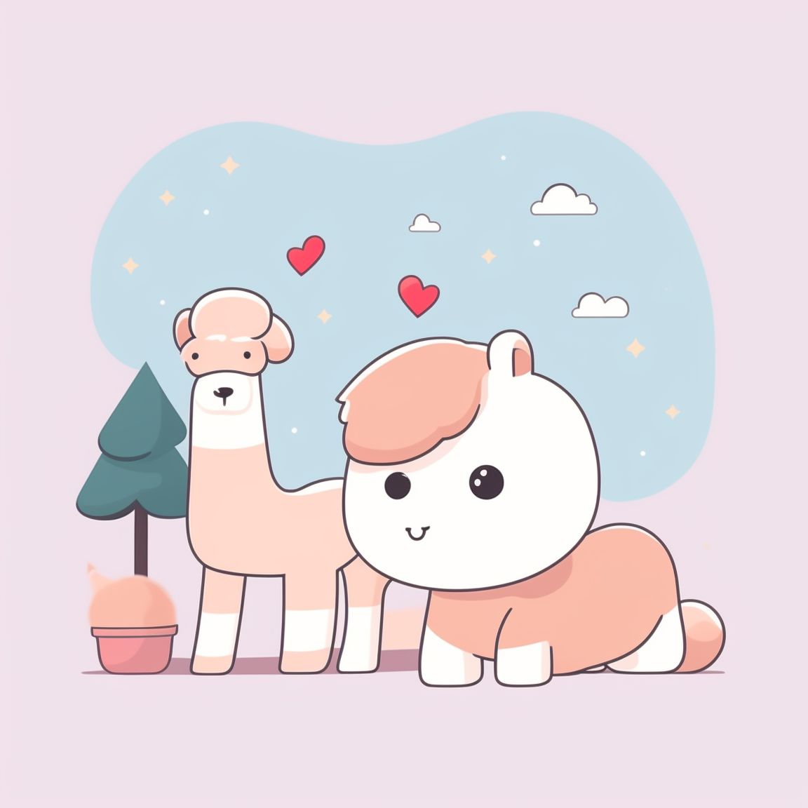 some-squid488: a soft and furry alpaca