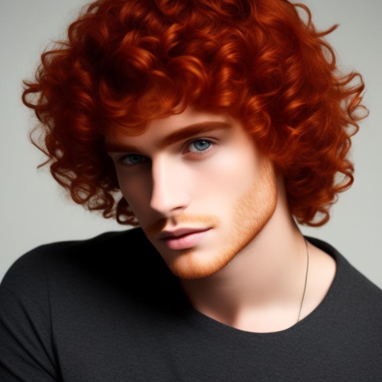 Auburn Hair Men