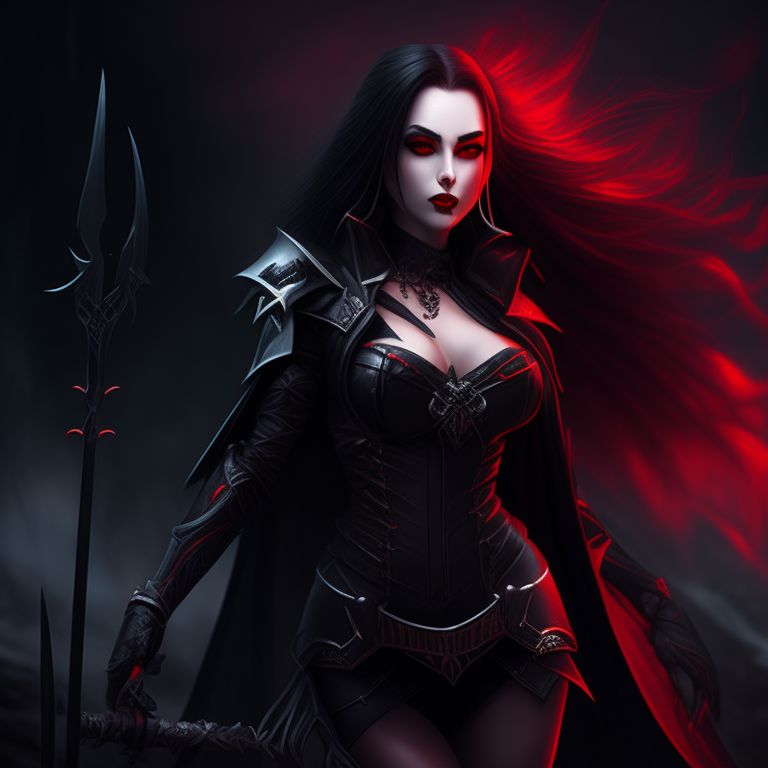 Evil Vampire Art