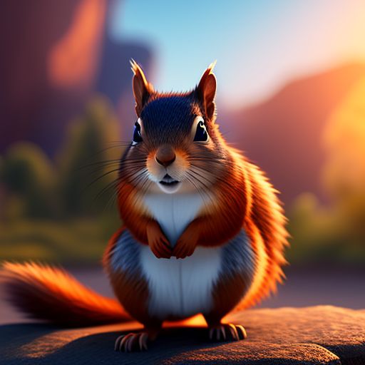 Disney Squirrel Face