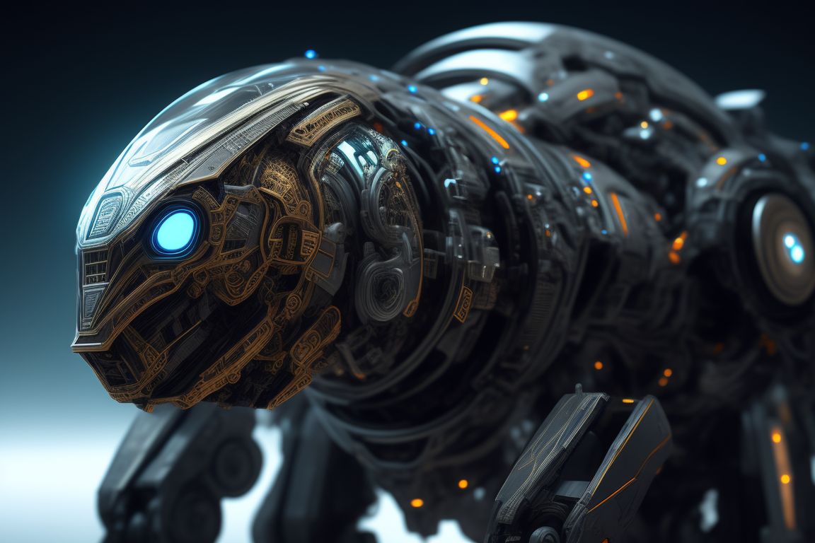 pastel-squid563: High-tech robot, Intricate, Highly detailed, Sharp ...