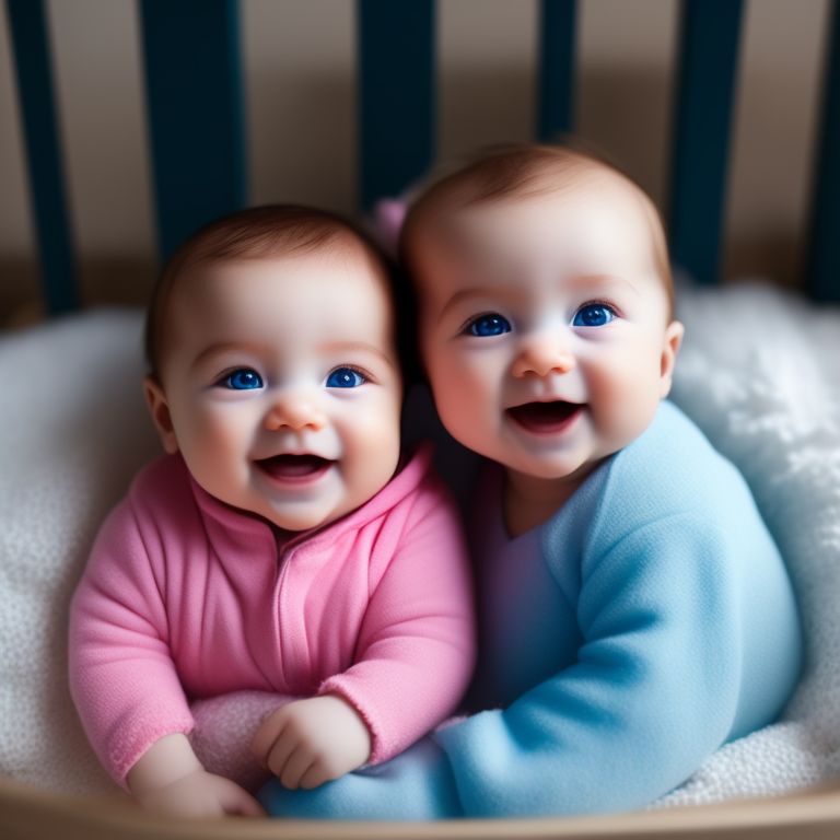 Two Laughing Babies