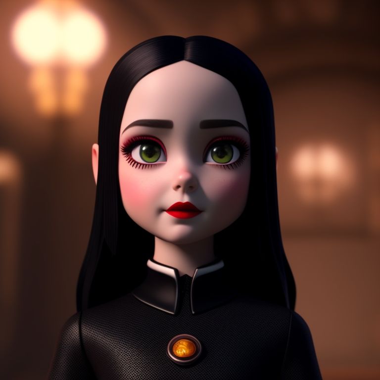 cedromyl: Wednesday addams is an imaginative little girl like morticia ...