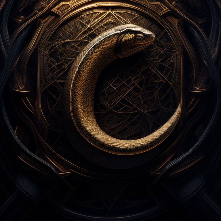 red-squirrel707: snake wrapped around the word XXV IV VIII IV