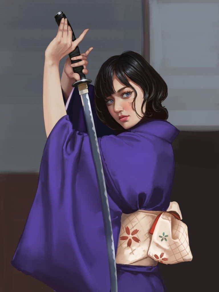 subtle-seal213: samurai, kimono