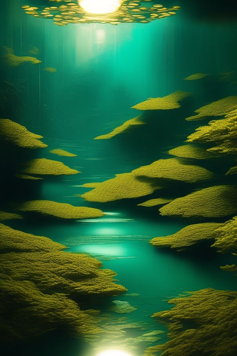 tidy-deer836: Calm light green, gypsophila motif, shiny golden ...