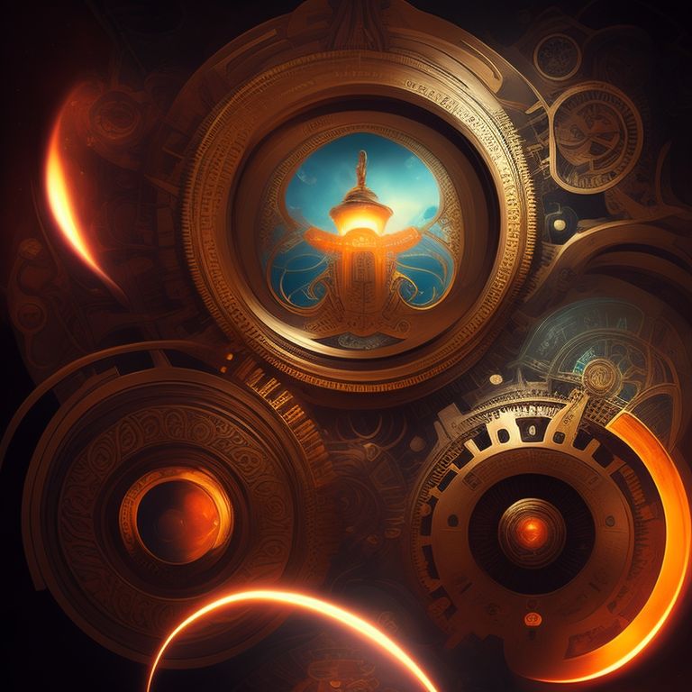 sunny-dove290: human body as ancient, rusting machine, the style should ...