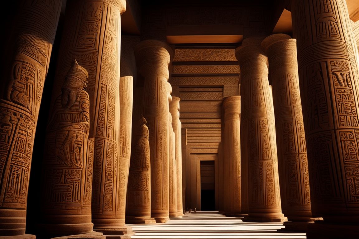 expert-bat635: The grandiose structure of the Temple of Amun with its ...