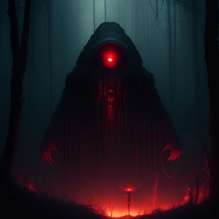 Shadow Demon Red Eyes