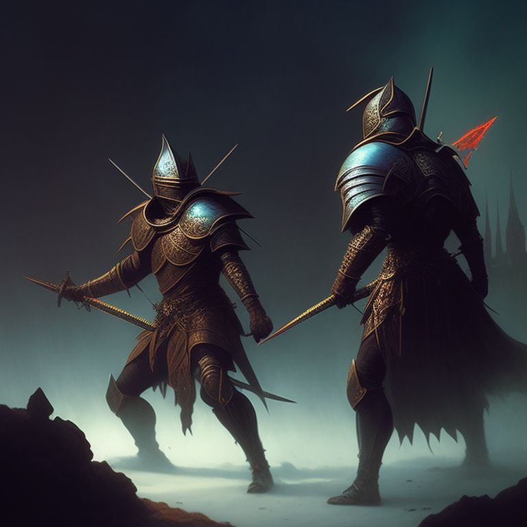 Warrior Knight Art