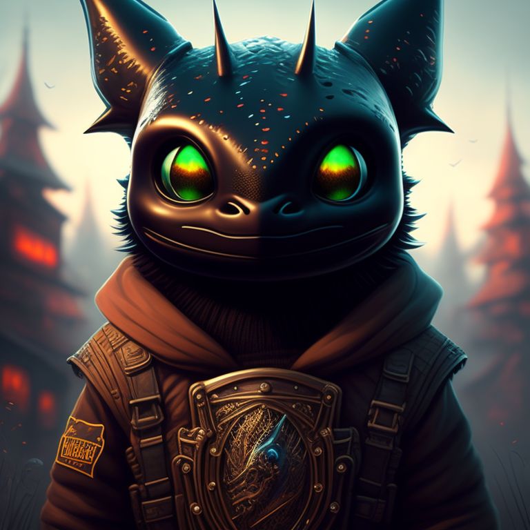 Toothless Concept Art